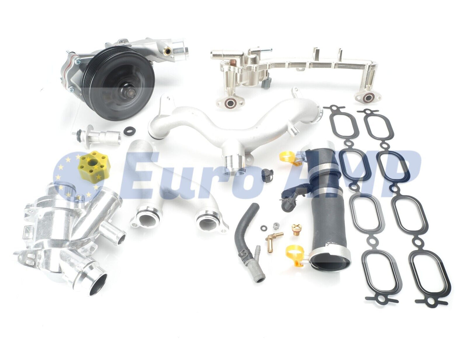 14-23 Jaguar Land Rover Cooling System Upgrade Kit V2 5.0 V8 Superchar ...