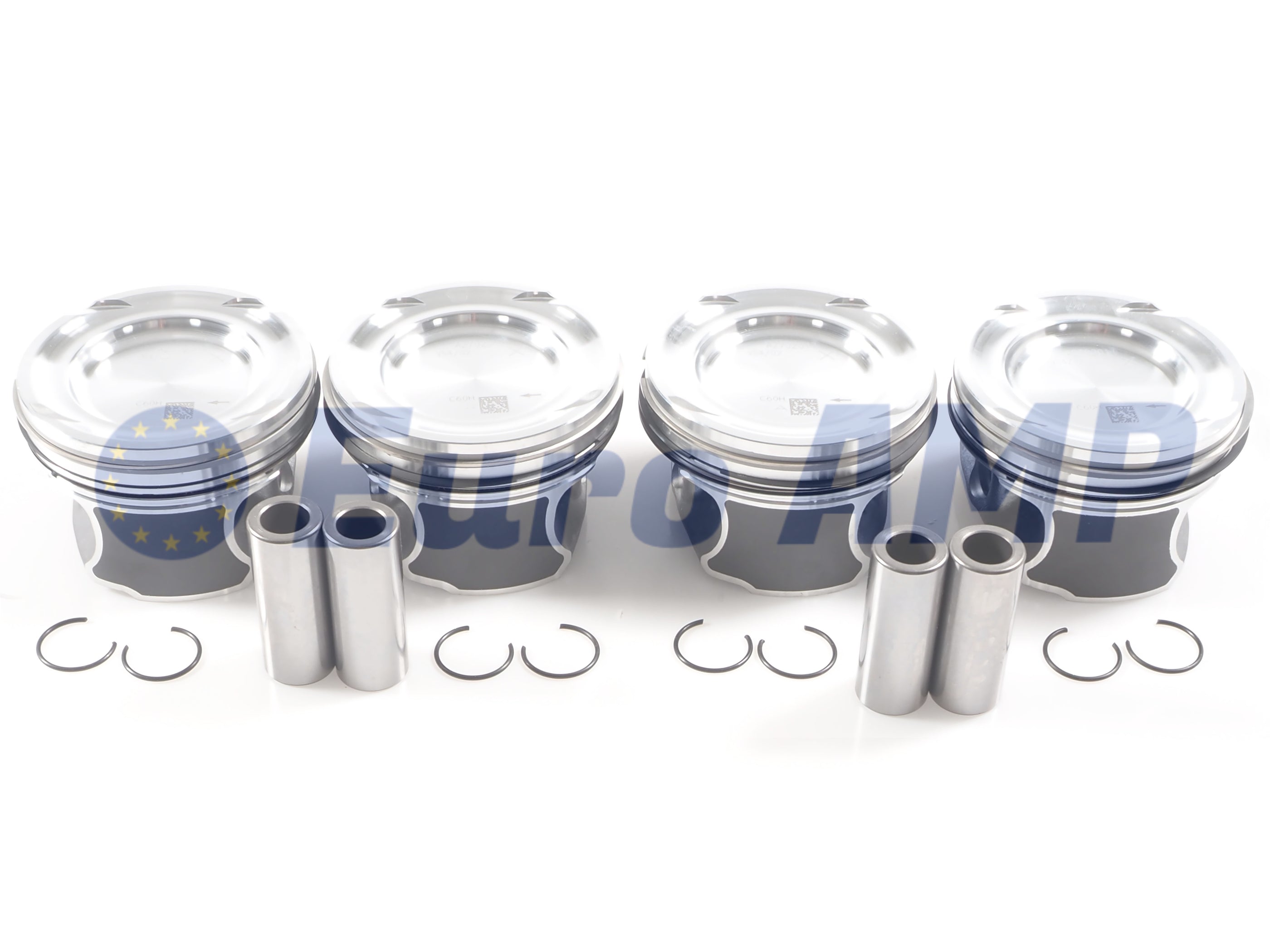 Mercedes Benz CLA250 GLA250 Piston Set 4 2.0 I4 Turbo M270 Engine 2700 ...