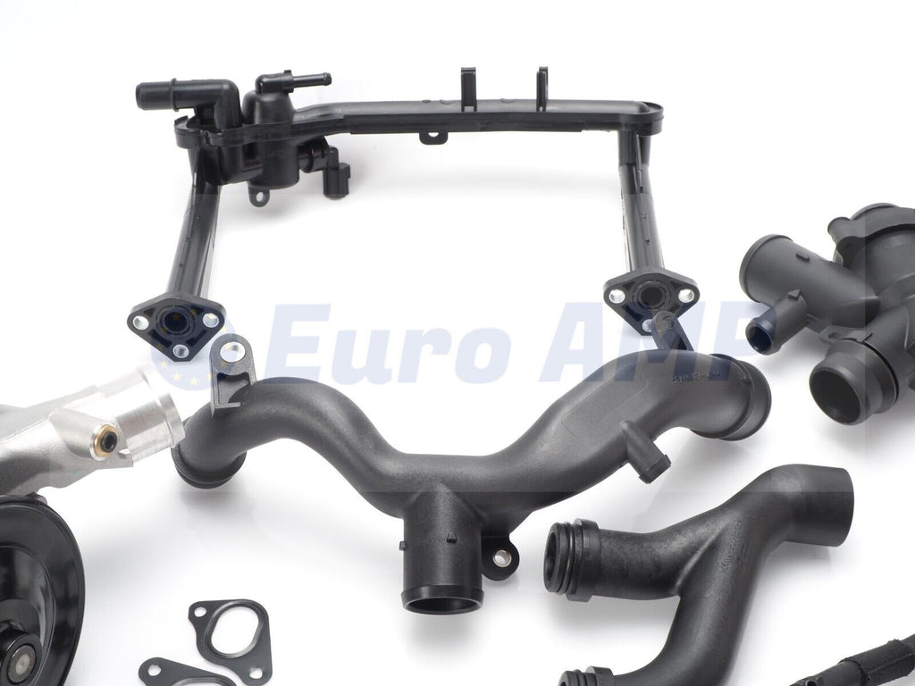 2013 Jaguar XJ XF Cooling System Replace Kit 3.0L V6 Aj126 Supercharge ...