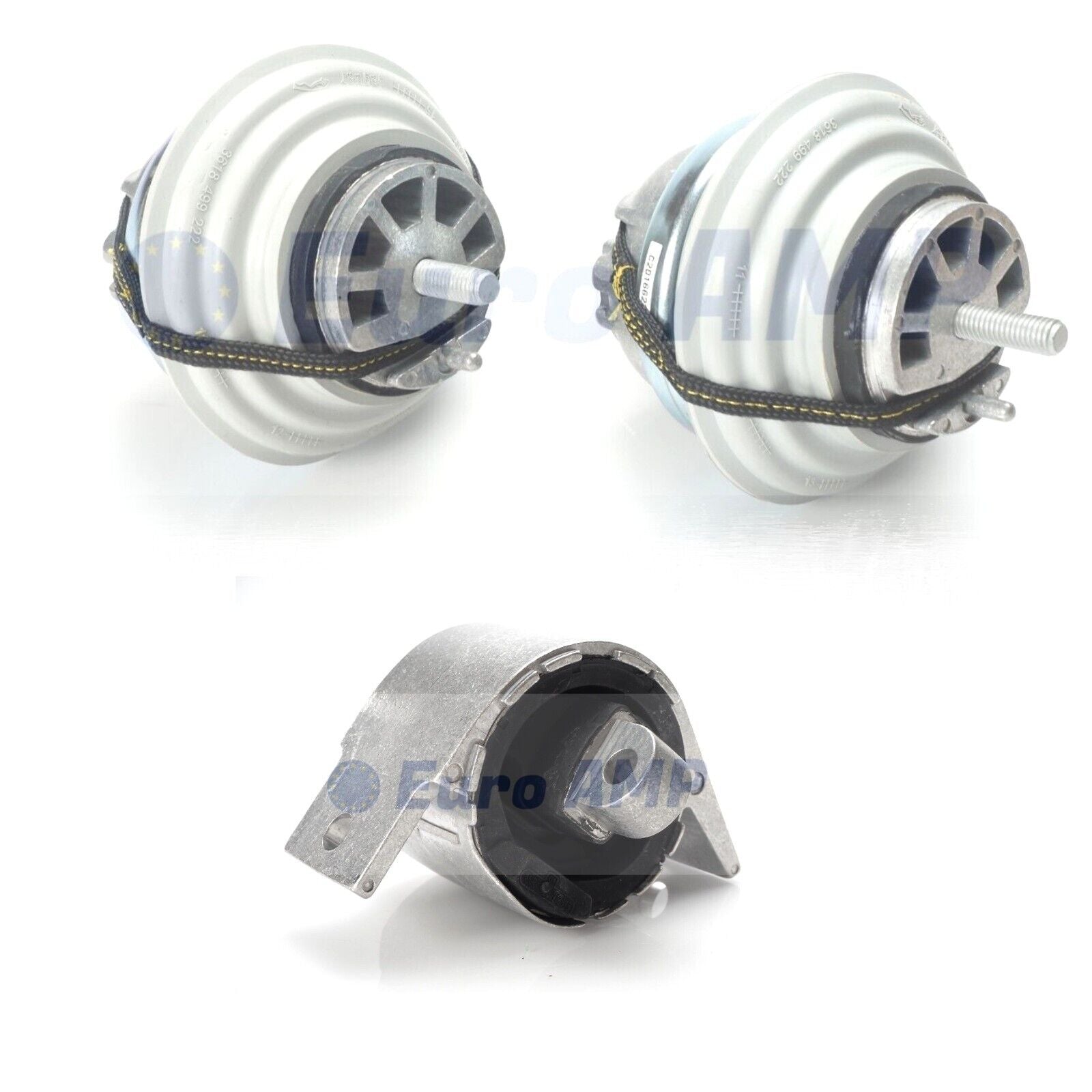 3PCS Jaguar XF XJ Transmission & Engine Motor Mount 3.0 V6 RWD C2D1662 ...