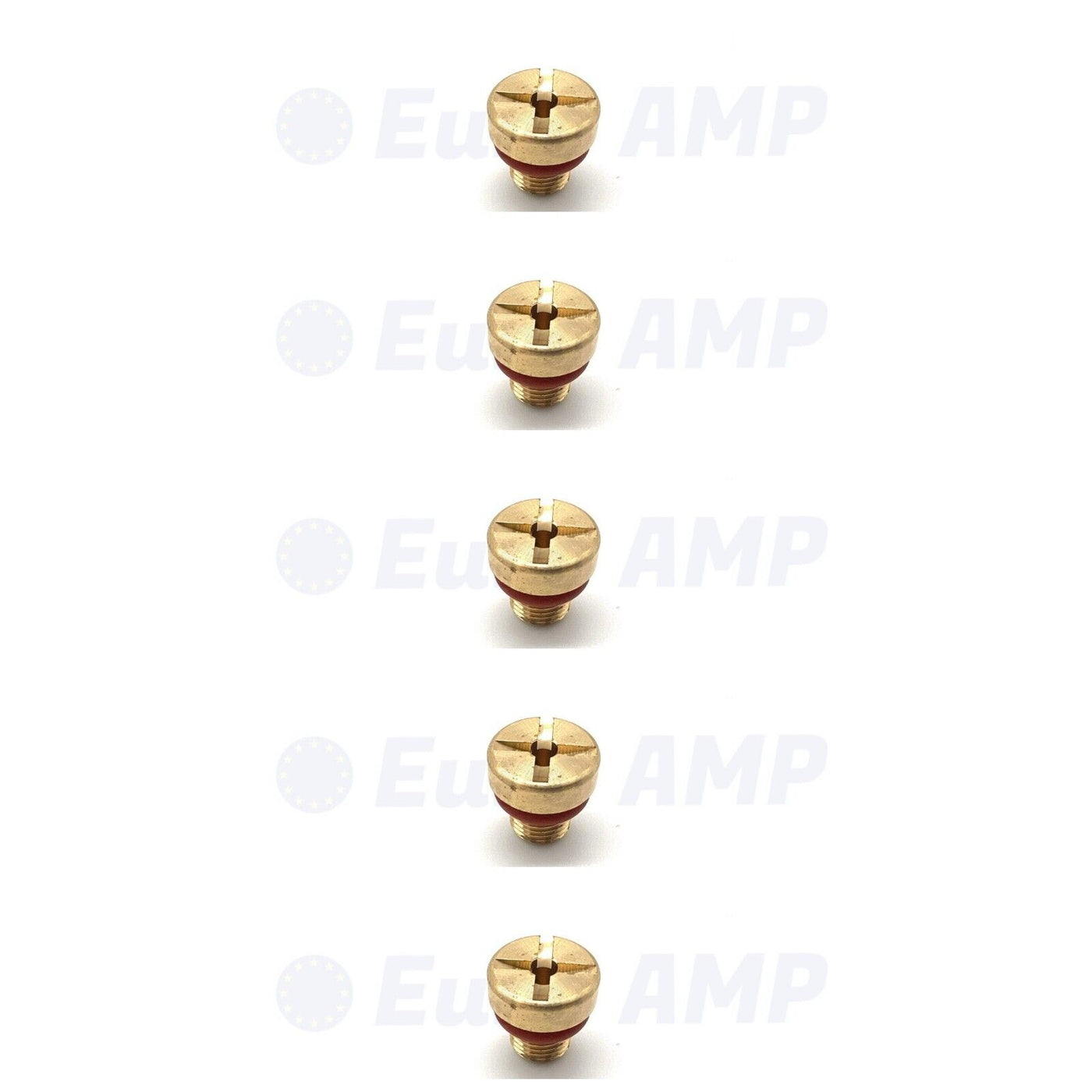 5PCS Jaguar Land Rover Expansion Tank Hose Coolant Bleeder Screw Brass ...