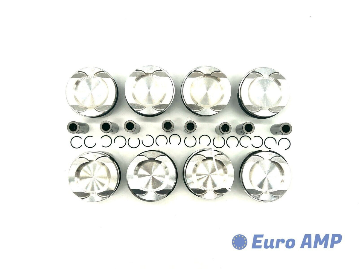 2008-2017 BMW Engine Piston with Rings Set Of (8) N63 4.4 L Twin Turbo ...